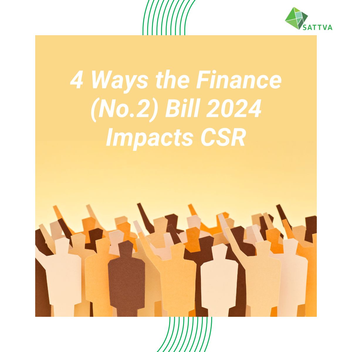 The Implications of Finance (No 2) Bill on CSR - Sattva Consulting